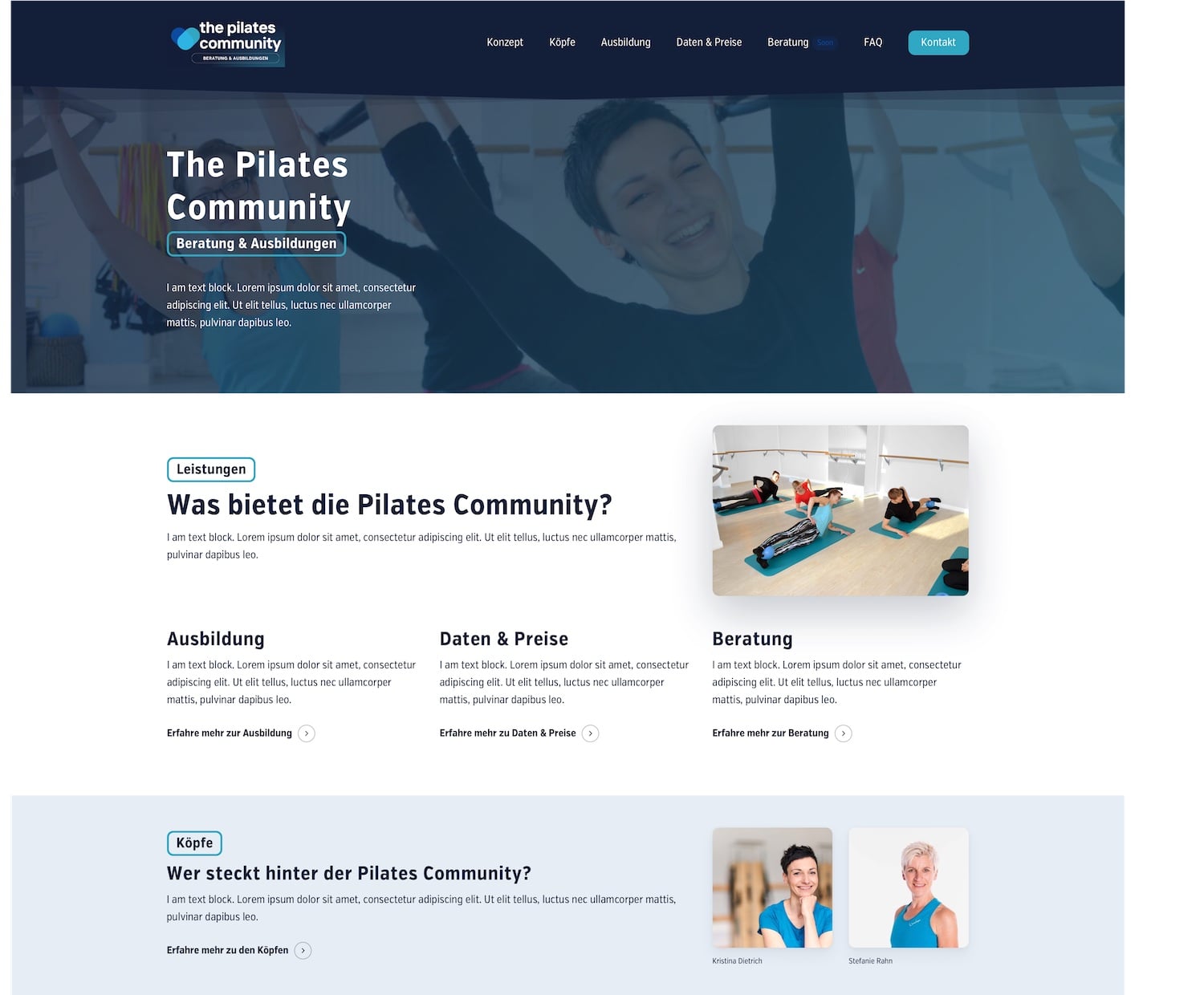 The Pilates Community | Beratung & Ausbildungen